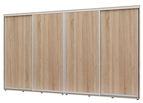 ᐉ Шкаф купе четырехдверный Алекса ШК 02 ДСП 370х45х230 см Дуб сонома • Купить в Киеве Украине