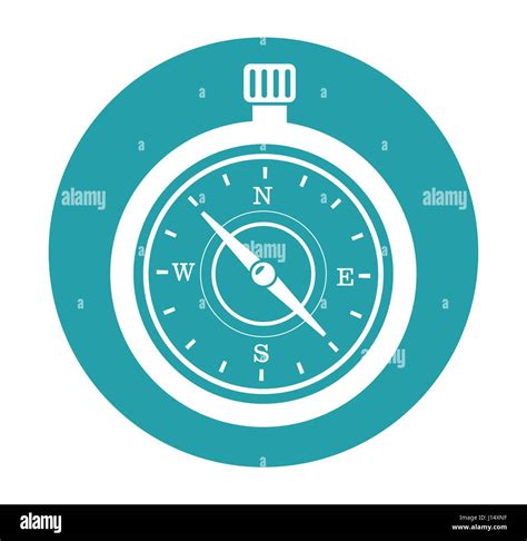 Compass Guide Isolated Icon Stock Vector Image And Art Alamy