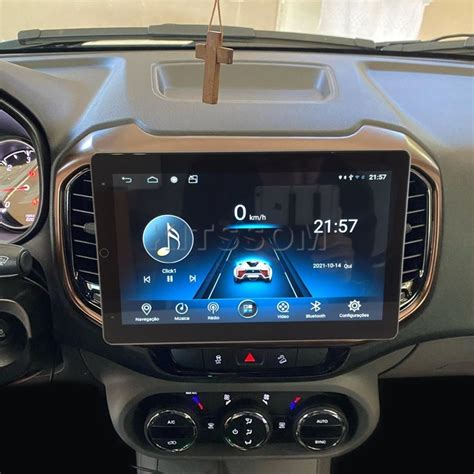 Multimídia Fiat Toro 2019 2020 2021 2022 2023 Tesla Rotativa 10 2015 Kitssom