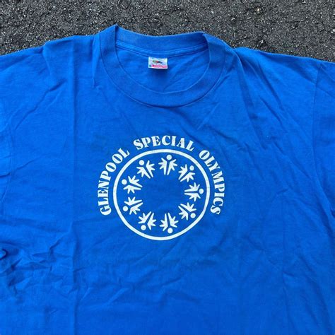 Vintage Special Olympics Tee Mens Fashion Tops And Sets Tshirts