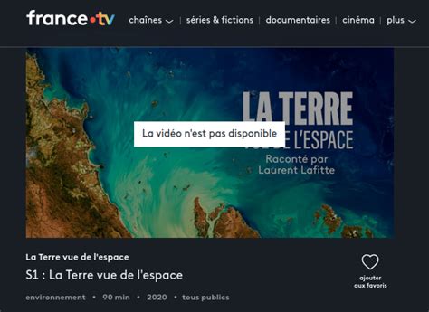 ERROR FranceTVSite 1289293 La Terre Vue De L Espace Unable To