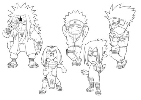 Coloriage Naruto Enfants Dessin Gratuit à Imprimer