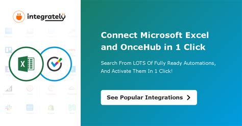 Microsoft Excel Oncehub Integration 2 Integrations ️