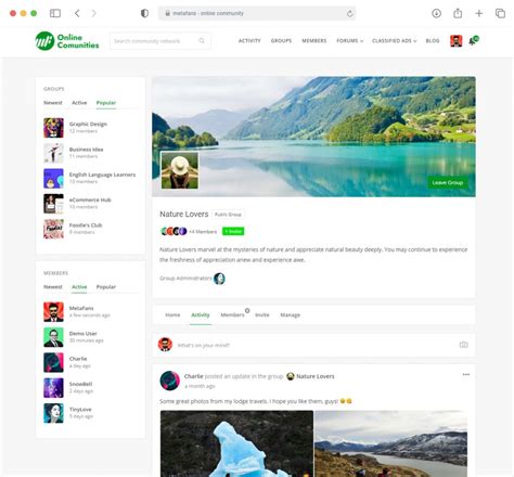 Metafans Best Community Wordpress Theme