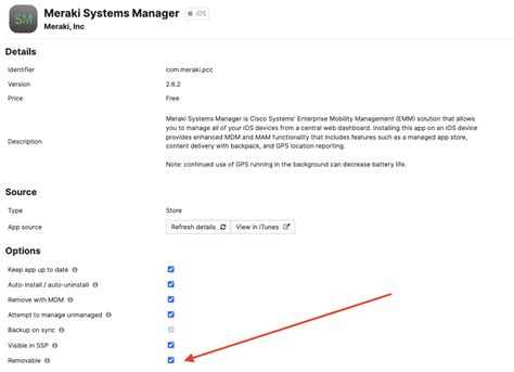Solved Ios Restrictions For Meraki App And Location The Meraki Community