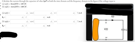 Solved V1t6cos377t125∘v V2t4sin377t160∘v