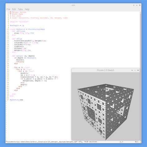 i started a series on fractals r generative