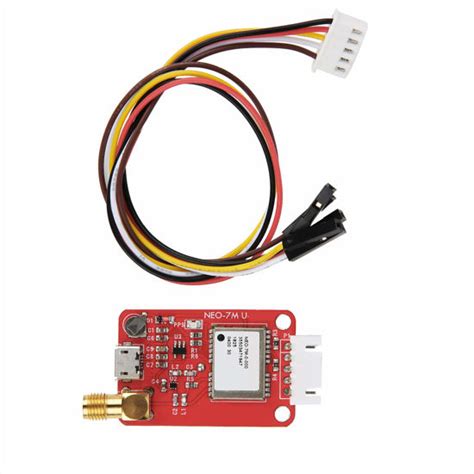 GetUSCart GPS Module Navigation Satellite Positioning Board NEO M With Connection Line Serial