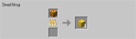 Smelting Raw Ore Blocks Makes Ore Blocks Minecraft Data Pack