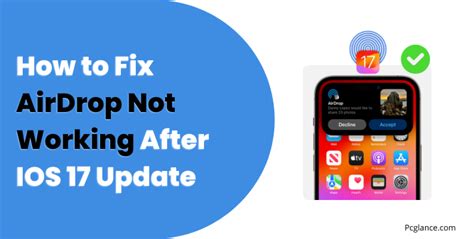 6 Ways To Fix Airdrop Not Working After Ios 17 Update