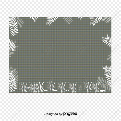 Vector Tree Leaves Border Plant Png Picture Vintage PNG Image Free Download And Clipart Image