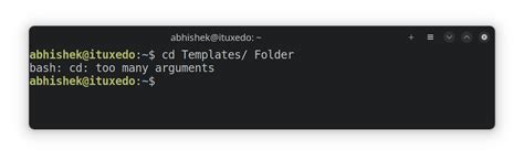终端基础：linux 终端中的目录切换 Linuxstory