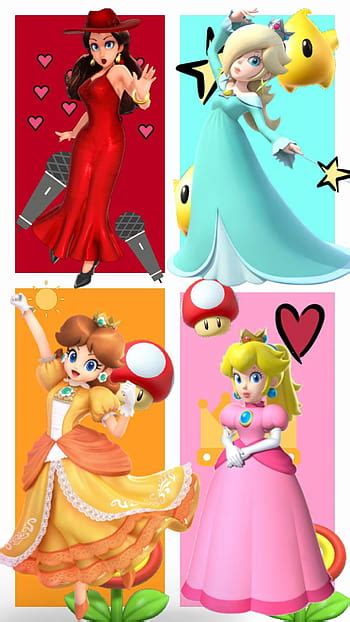 Rosalina And Peach