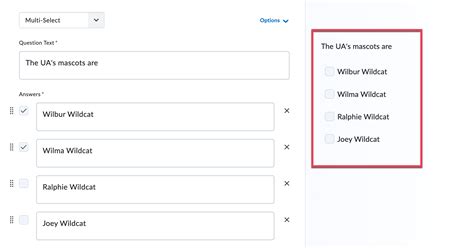 Create Fixed Choice Questions Instructor Help Instructional