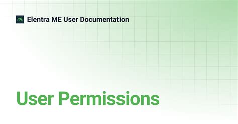 User Permissions Elentra Me User Documentation User Permissions Elentra Me User Documentation