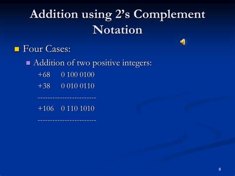 Arithmetic Computation Using 2s Complement Notation Pptx