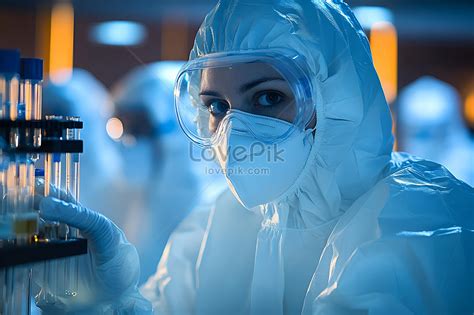 여성 과학자는 실험을 수행합니다 사진 무료 다운로드 Lovepik