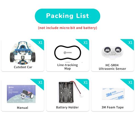 Kit Mini Cutebot Microbit B081zscztv Ve