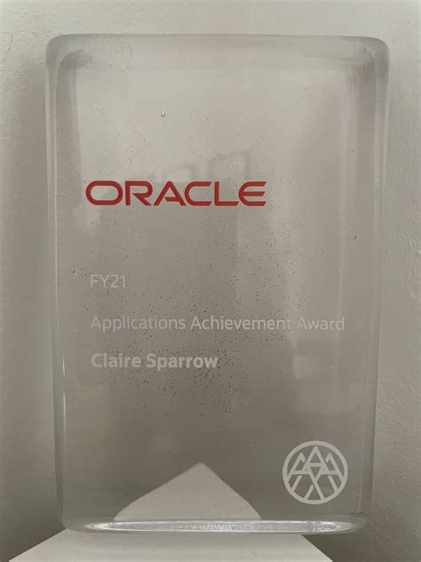 oracle lifeatoracle oracleconsulting oracleapplications oraclecx… claire sparrow 100