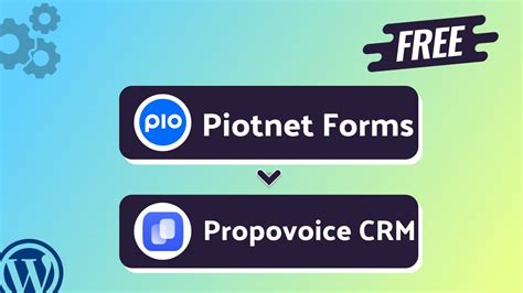 Integrating Piotnet Forms With Propovoice Crm Step By Step Tutorial Bit Integrations Youtube