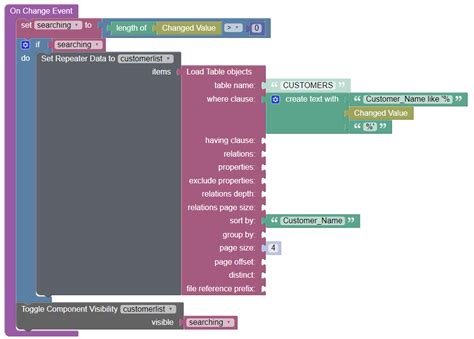 Creating An Auto Complete With A Repeater Ui Builder Backendless Support
