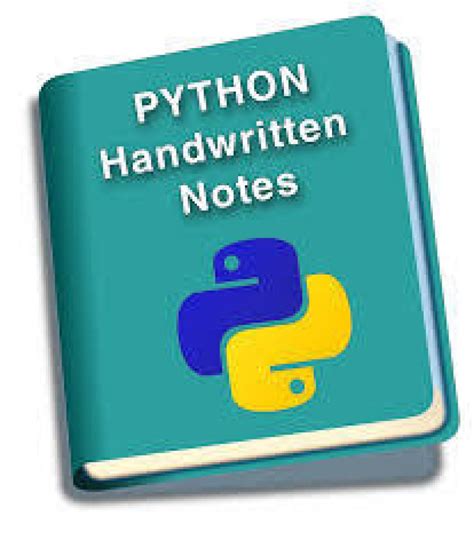 Python Complete Handwritten Notes In Pdf Eloquens