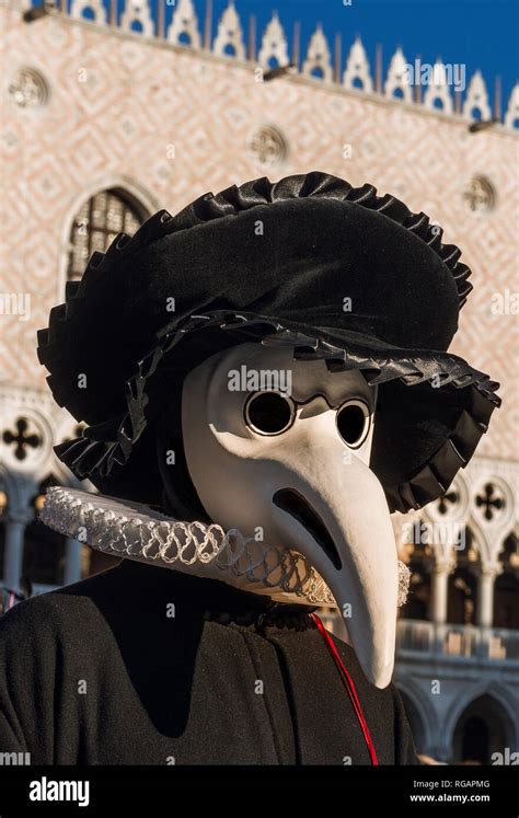 Authentic Venetian Plague Doctor Mask