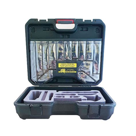 Btb Plastic Case Complete With Blade Holder Btb Tools Bonded Glass