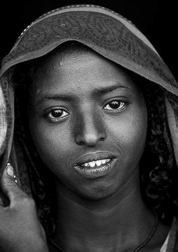Afar Tribe Woman With Sharpened Teeth Assaita Afar Regional State