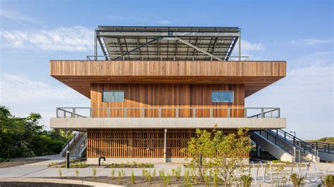 Wxy Architecture Designs Welcome Centre For Queens Nature Preserve