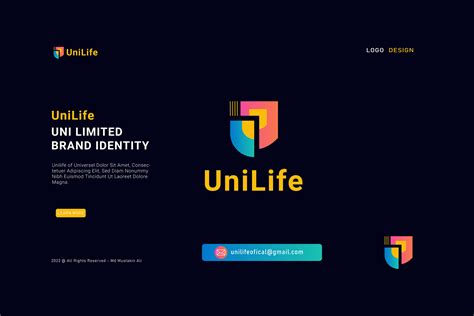 UniLife Software Tech Technology Logo Brand Identity On Behance