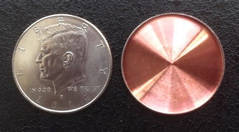 Expanded Shell Half Dollar Keith Bennett Magic