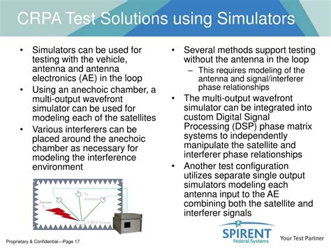 PPT Testing CRPA Systems PowerPoint Presentation Free Download ID