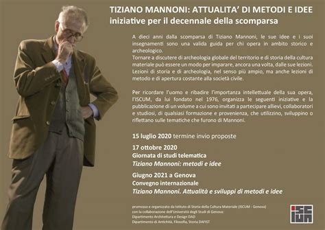 Tiziano Mannoni Scadenza Prorogata Al 26 Luglio 2020 Allinsegna