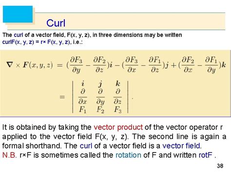 Vector Calculus Grad Divergence And Curl In This