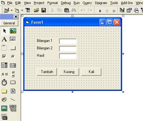 Contoh Program Visual Netbeans