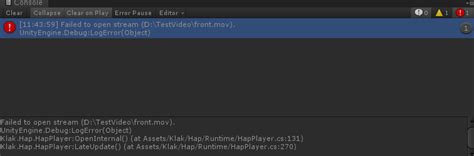 Dynamic Add Component HapPlayer To Gameobject Show Error Issue Keijiro KlakHap GitHub