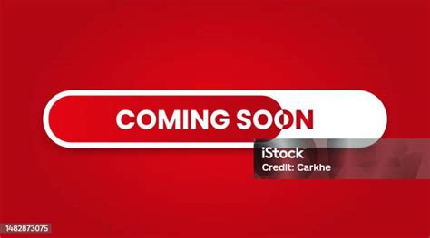 현대는 곧 바 배너 아이콘을 출시할 예정입니다 작업 진행 중 기호입니다 플랫 단순 웹 레이블 요소입니다 출시 예정 표시에 대한 스톡 벡터 아트 및 기타 이미지 Istock