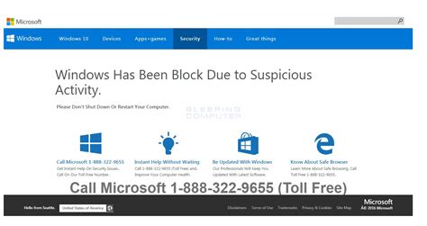 Remove The Windows Has Been Block Tech Support Scam