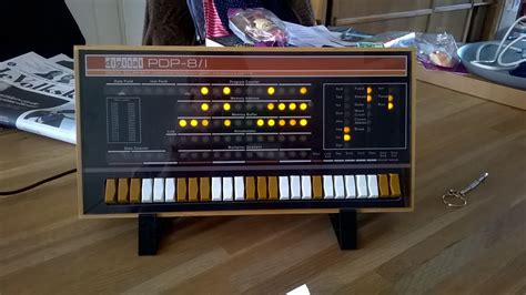 1or2bytes Pidp8 A Replica Of The Pdp 8i