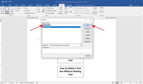 How To Delete Text Box In Word Without Deleting Text OfficeBeginner
