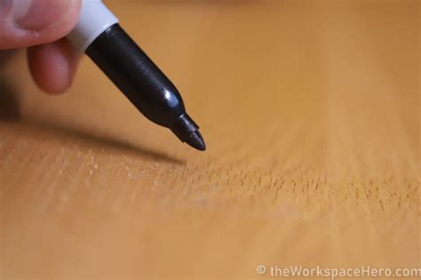 How To Remove Sharpie Marks From Your Desk