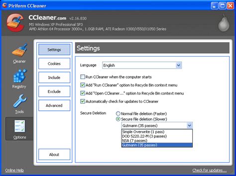 Clear Private And Temp Data Quickly And Safely AfterDawn Guides