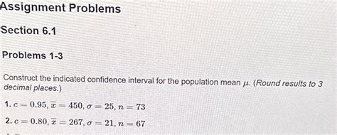 solved assignment problemssection 6 1problems 1 3construct