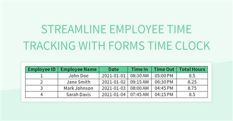 Time Clock Excel Template At Loretta Babe Blog