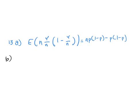solved we have seen that if y has a binomial distribution with