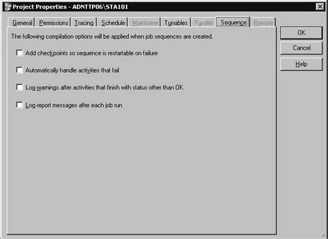 Setting Project Properties