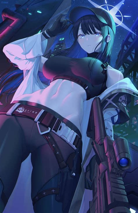 Saori Blue Archive Drawn By Hancho Danbooru