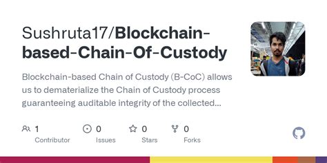 Github Sushruta17blockchain Based Chain Of Custody Blockchain Based Chain Of Custody B Coc
