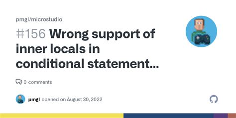 wrong support of inner locals in conditional statements microscript 2